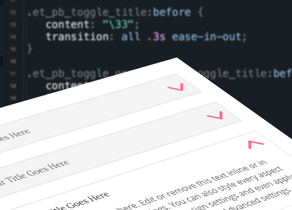 How To Change The Icon In The Divi Toggle Module Divi Lover