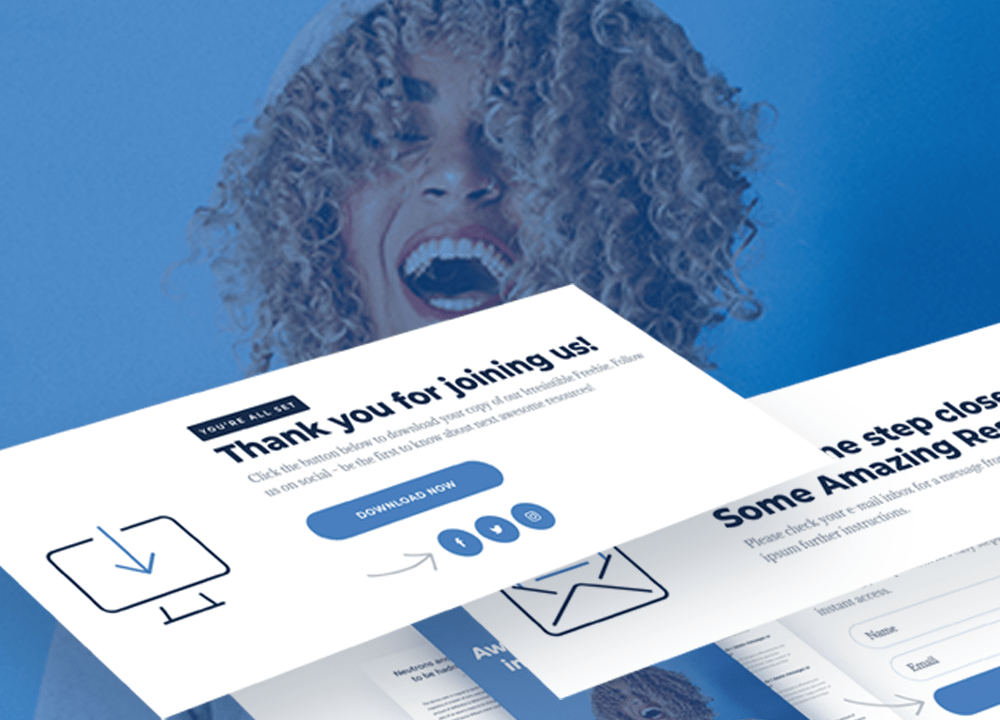 Free Lead Magnet Opt-in Page Layout Pack for Divi