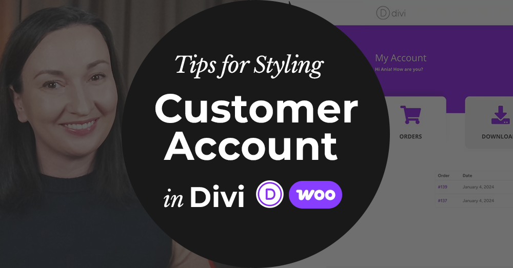 WooCommerce Account Page Styling in Divi ~ Step-by-Step Guide